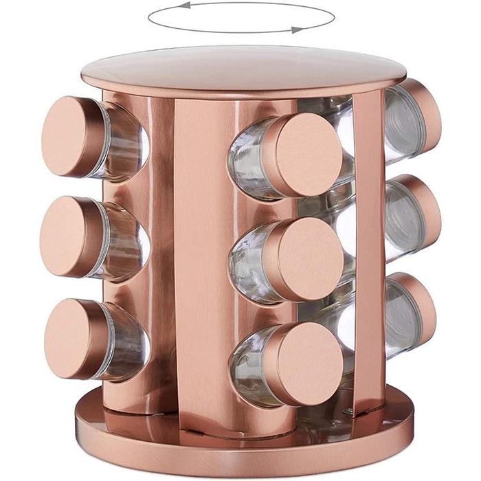 16 pcs Spice Jar Rotating | SmartCrockery.pk